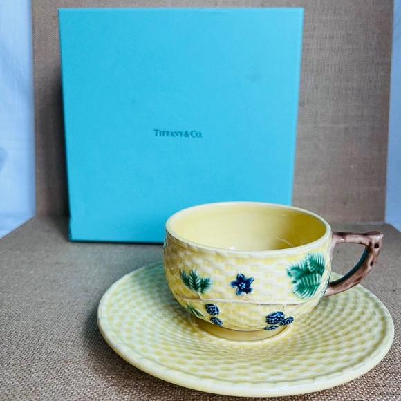Tiffany & Co. | Kitchen | Tiffany Co Blackberry China Tea Cup Saucer ...
